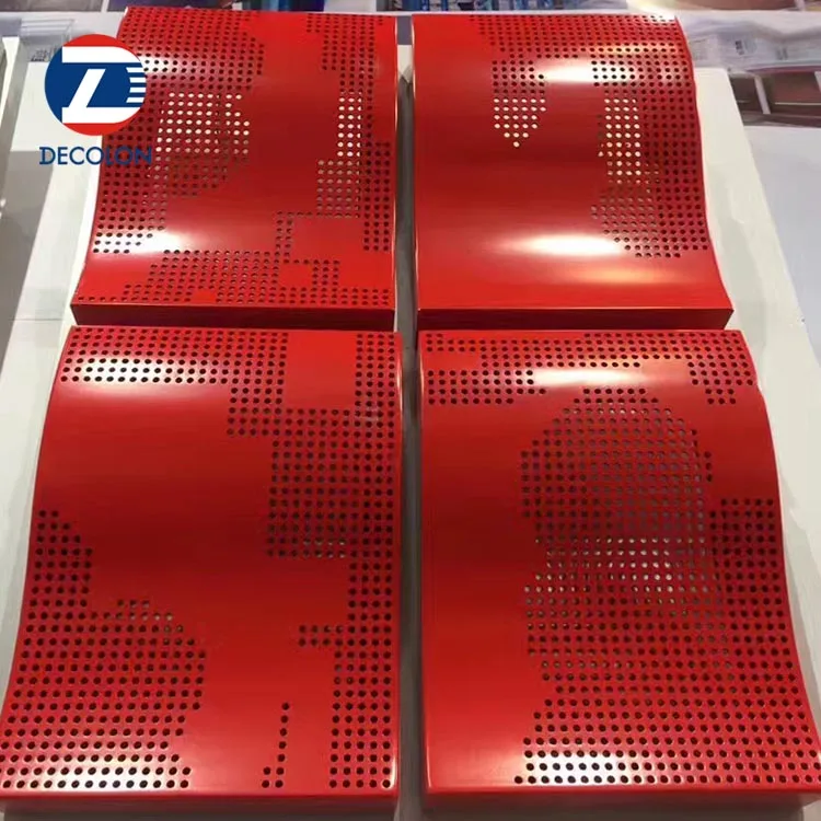 Aluminum Cladding Sheets Construction Material Facade System - Buy ...