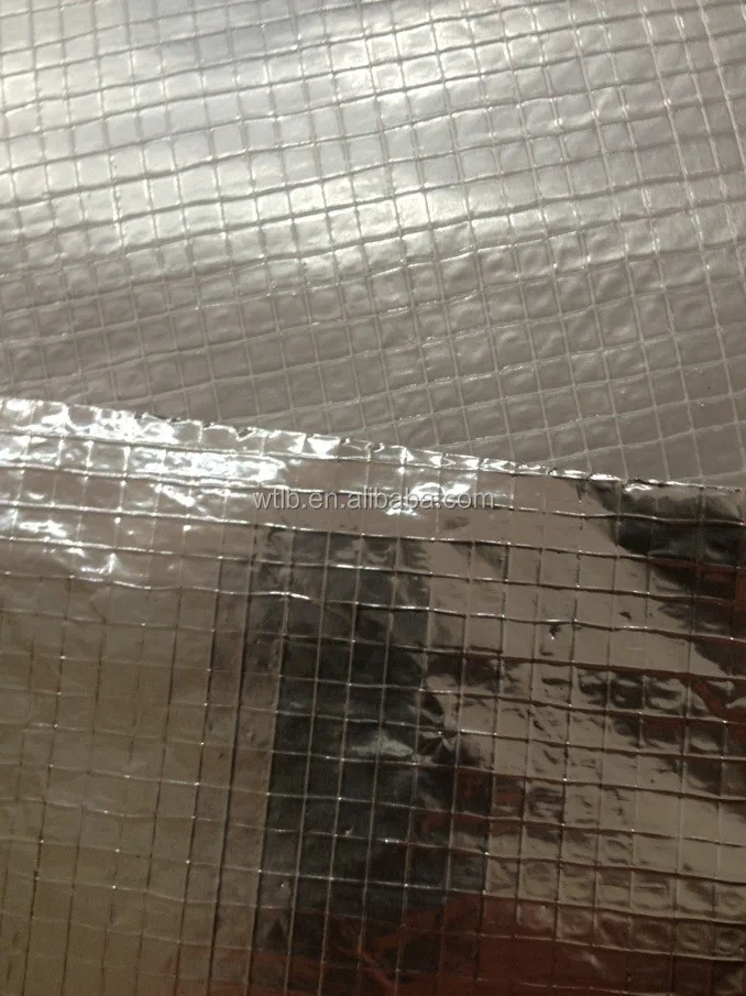 Reinforced Aluminum Foil Mesh Fiberglass Scrim Mineral&glass Wool ...