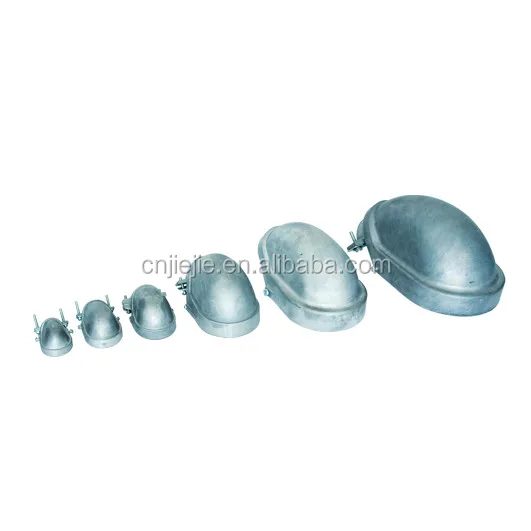 Clamp Type Weather Resistant Aluminum Entrance Caps For Threads Or ...