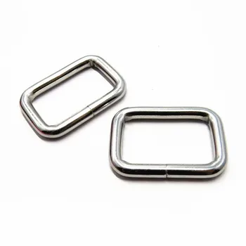 Bag Hardware Metal Rectangle Ring,Square Ring - Buy Large Metal Rings ...