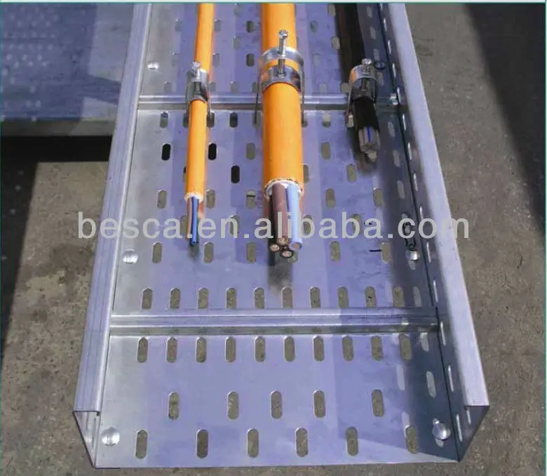 Epoxy Polishing Spraying Powder Coated Perforated Cable Tray Prices Sizes