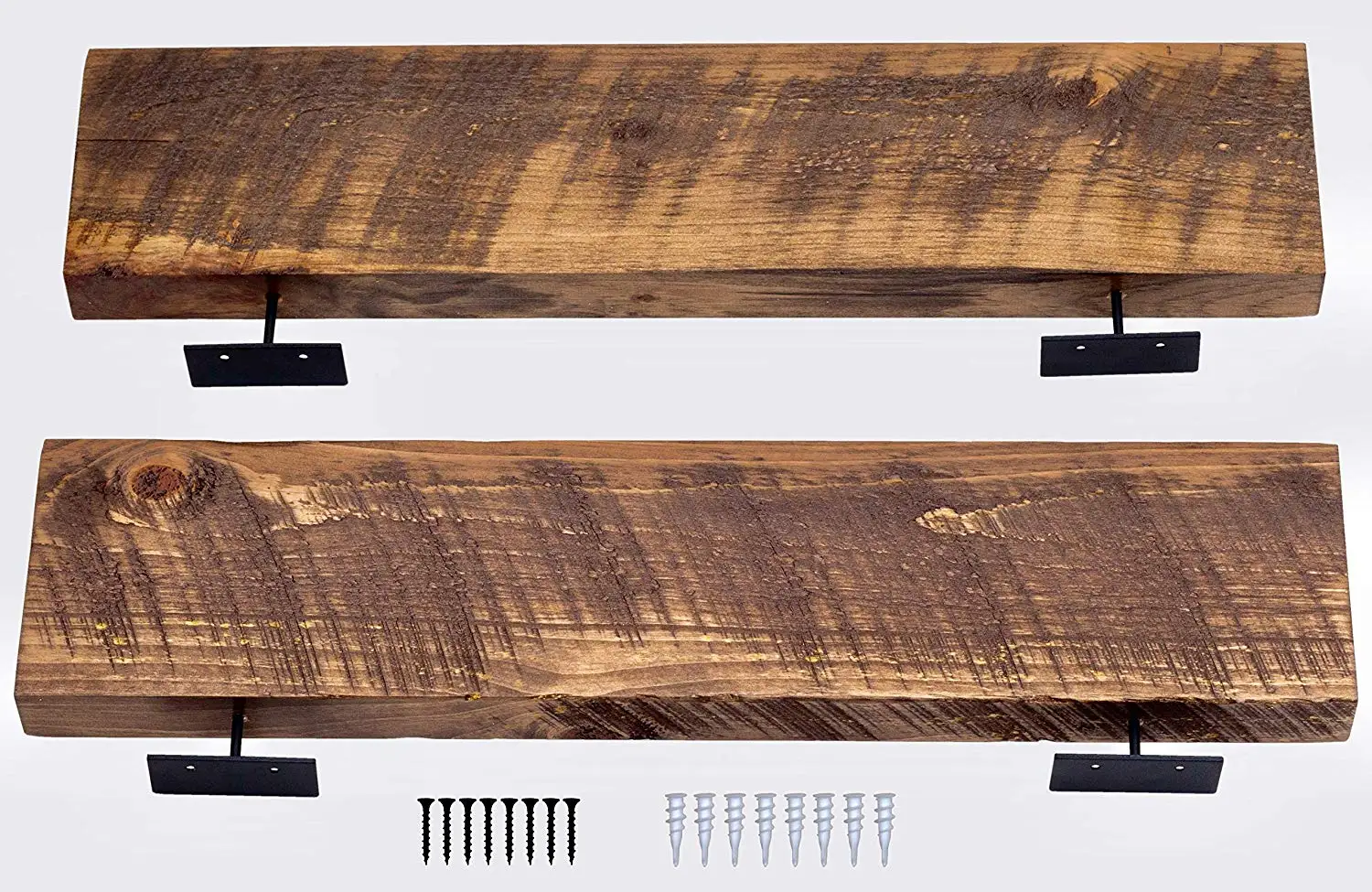 High Grade Floating Shelves Rustic Wood Wall Shelf Pine Wood Wooden ...