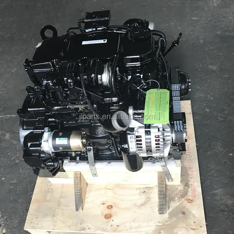 4 Cylinder QSB4.5 Diesel Engine Assembly - 4.5L Complete