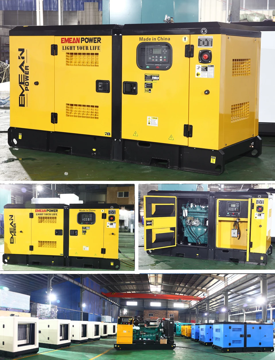 15kw 18.75kva Open Type Generator - Buy 15kw 18.75kva Generator,Open ...