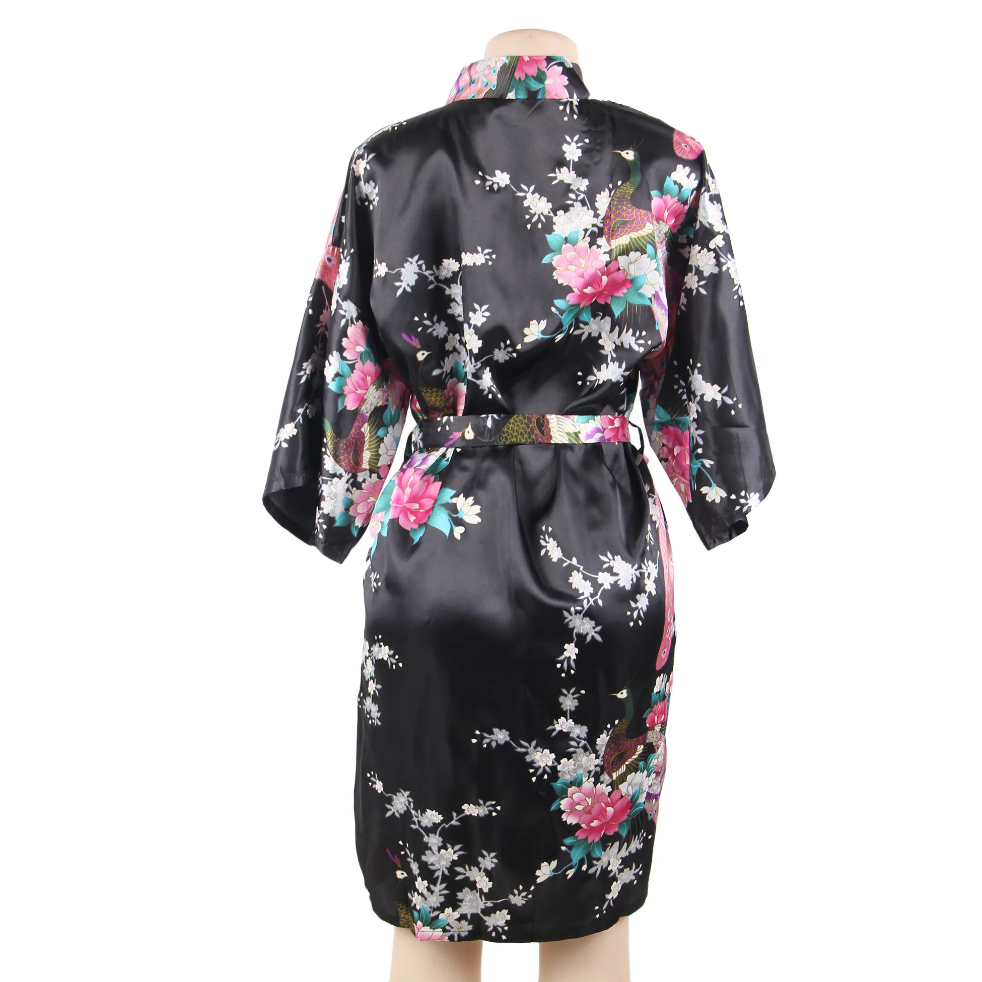 Factory Directly Fashion Dropping Silk Robe Femme - Buy Silk Robe Remme ...