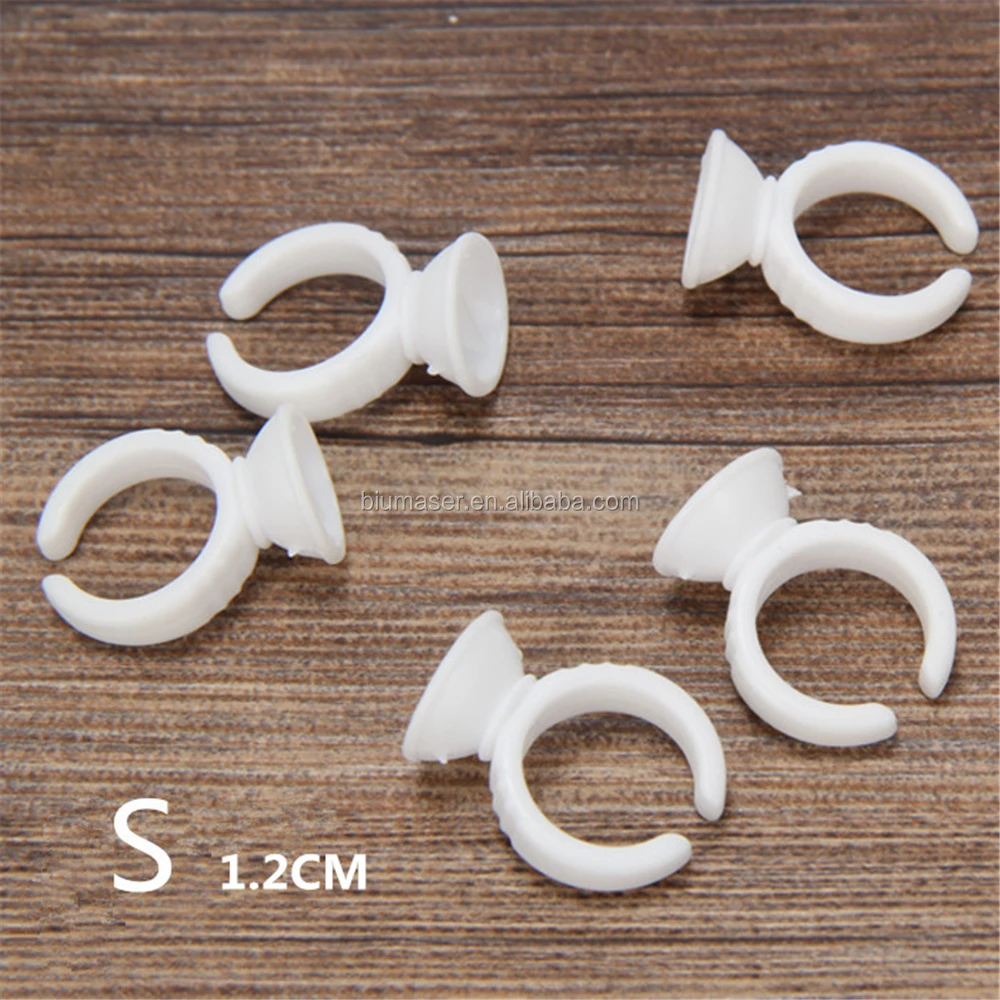 Professional Plastic Permanent Makeup Rings Cup Holder