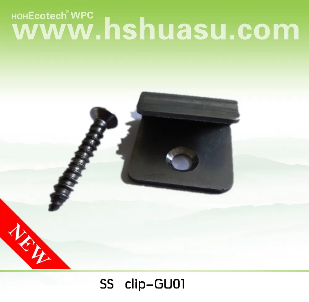 Stainless Steel WPC Wood Plastic Composite Decking Clips