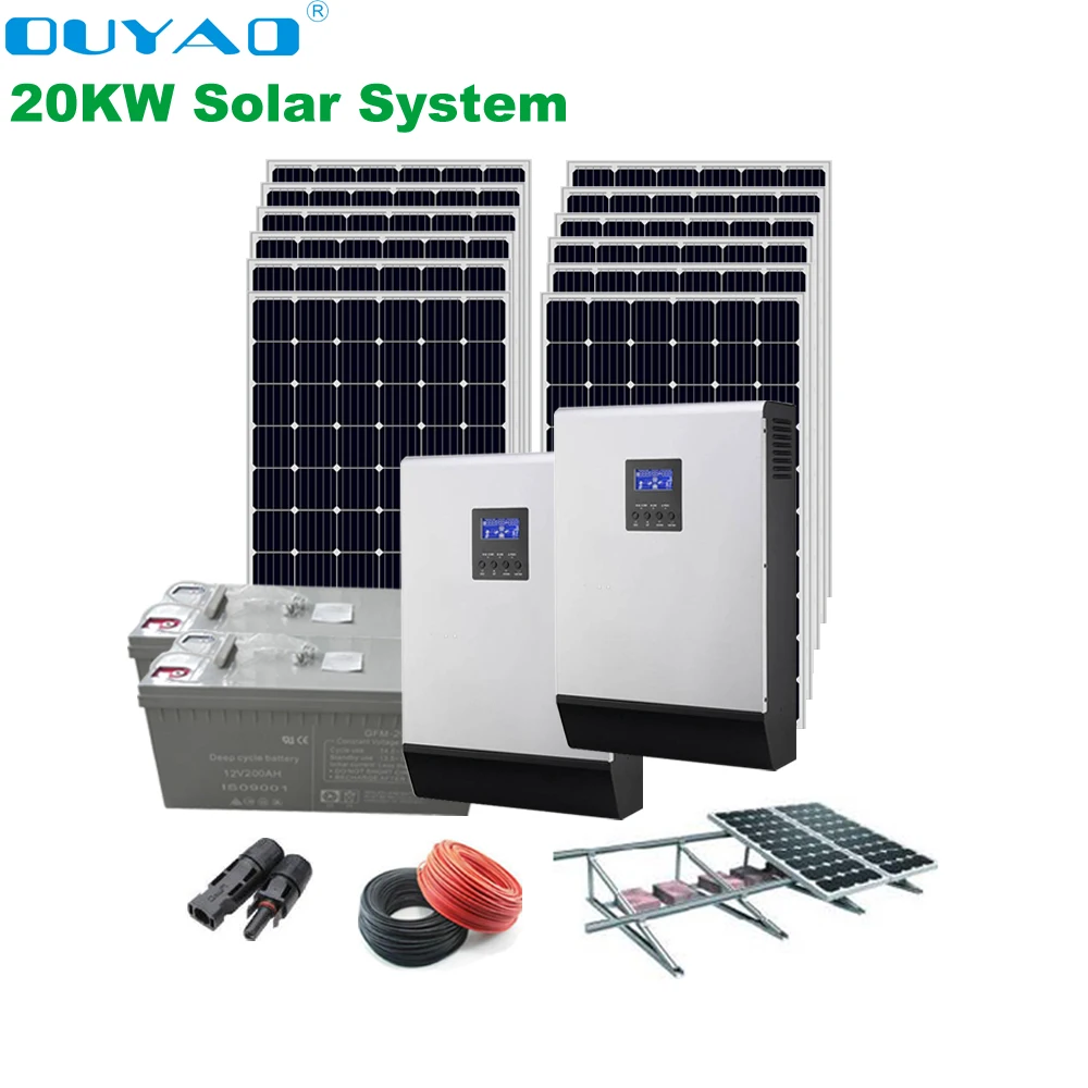 High Efficiency 20 KVA Solar Power System off grid inverter With High ...