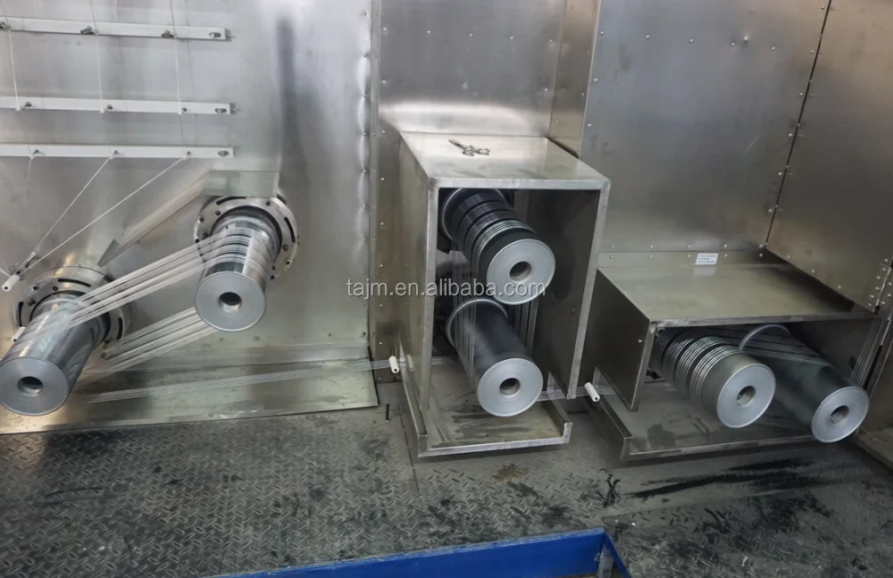 Pp Fiber Extruder Filament Production Line / Textile Fdy Multifilament ...