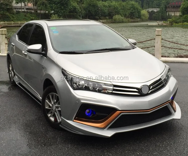 High Quality Pp Dzt-style Body Kit For Corolla 20142015 2016 Front And ...