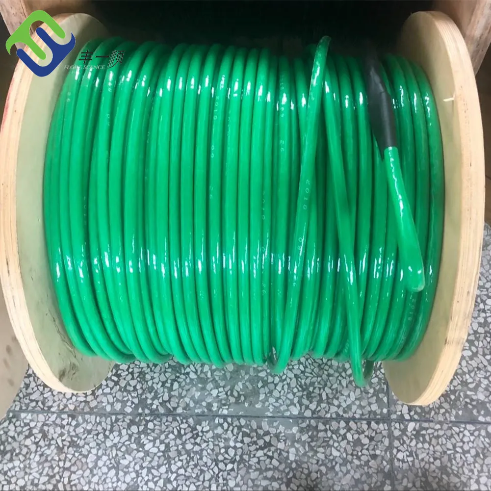 Aramid Braided Rope With Polyurethane Coating 14mm*100m For Cable - Buy ...