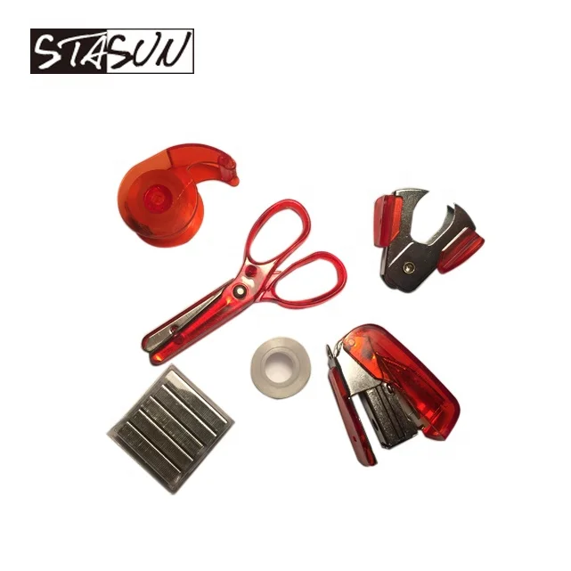 STASUN Mini Stationery Set - Pocket-Friendly Office Supplies