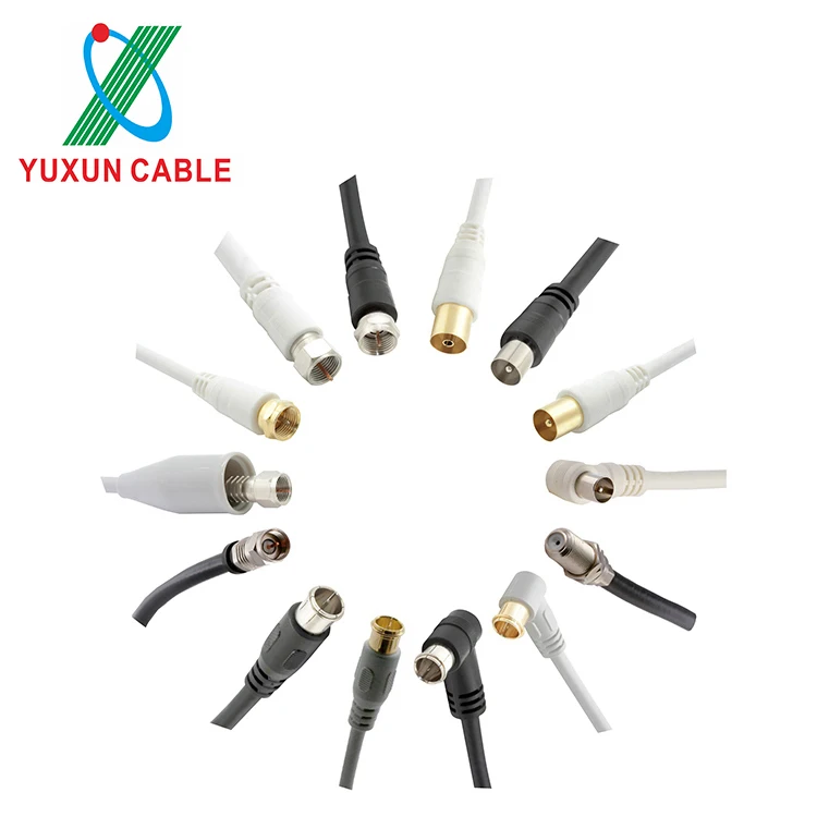 Yuxun 3c 2v Coaxial Cable Tv Connectors For Cctv Ccav - Buy 3c 2v ...