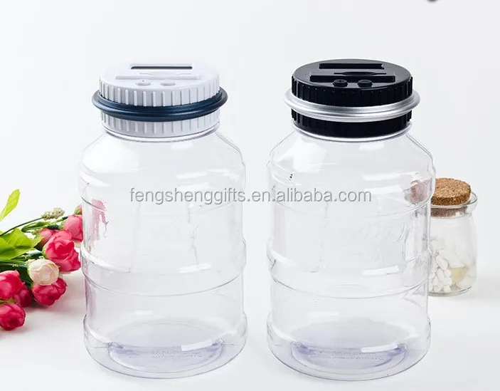 Electronic Counting Coin Saving Pot Large Money Boxes Digital Counting ...
