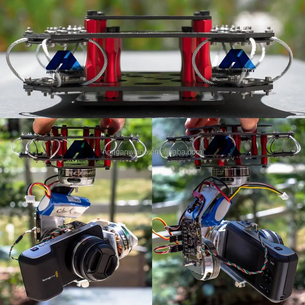 Helicopter Drone Uav Camera Gimbal Aerial Photography Shock Absorption ...