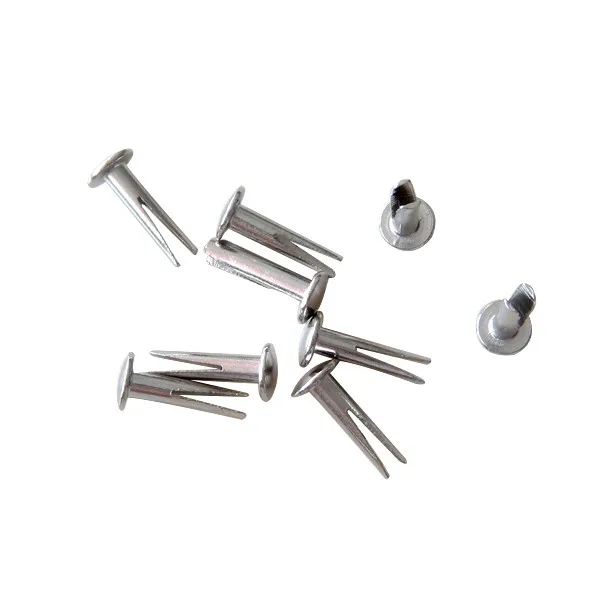 Stainless Steel Flat Head Split / Bifurcated Rivets - Buy Split Rivets ...