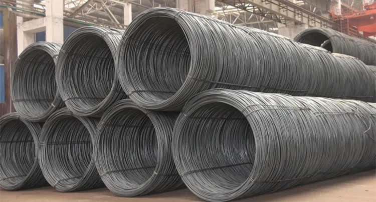 Soft Steel Wire Rod HPB300 Q195 Q235 6.5mm 10mm 12mm Low Carbon Steel ...
