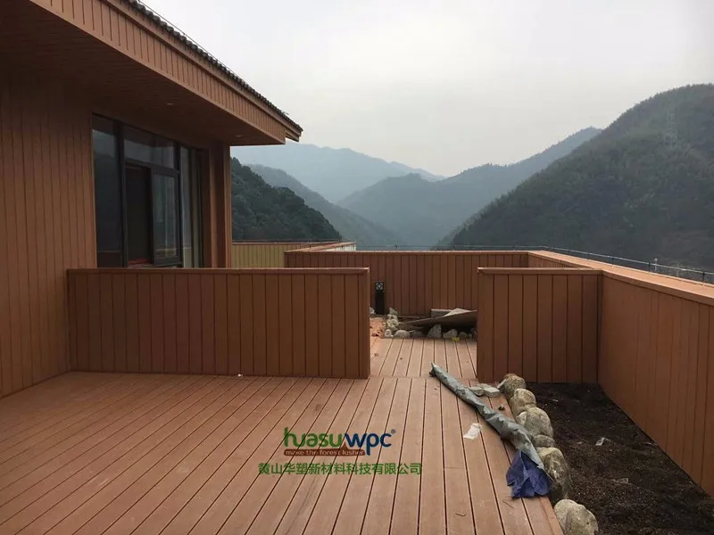 3D Wood Texture WPC Wall Panels - Durable & Stylish