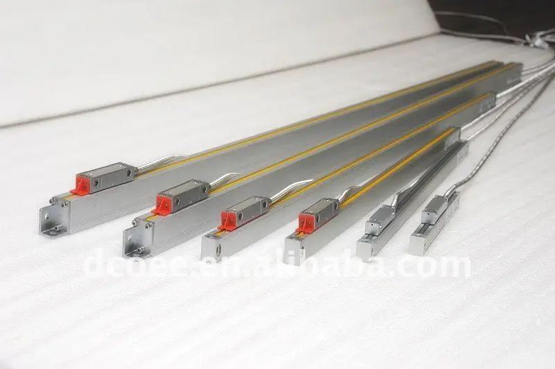 High Precision 5/1/0.5um Resolution Linear Glass Scale. Optical Linear ...
