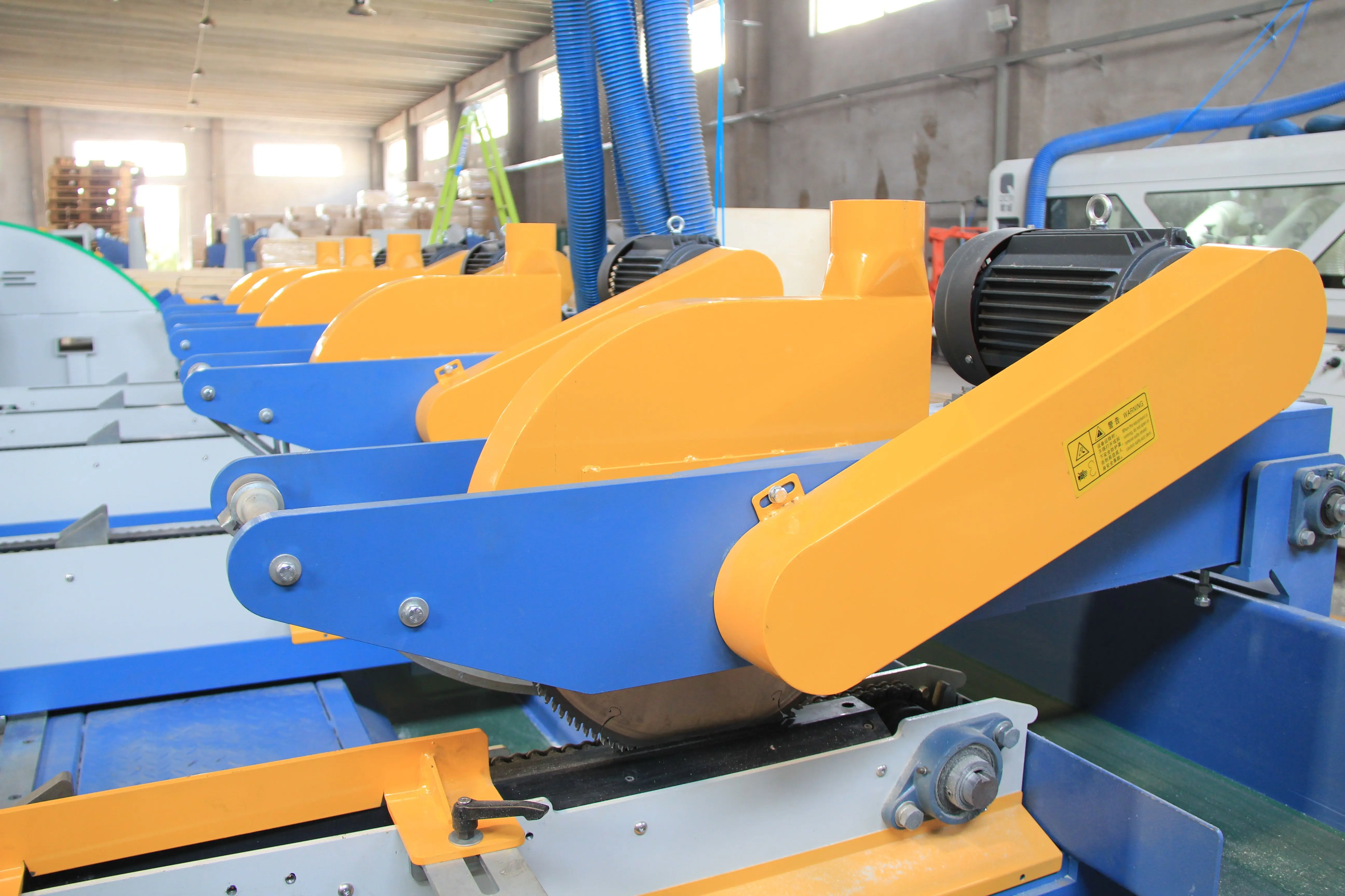 Five Heads Automatic Feeding Wood Saw Mill Machine - Buy Automatic Wood ...