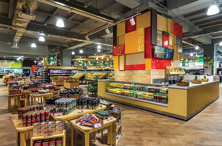 Professional Layout Supermarket Design Modern Unique Store Interior ...