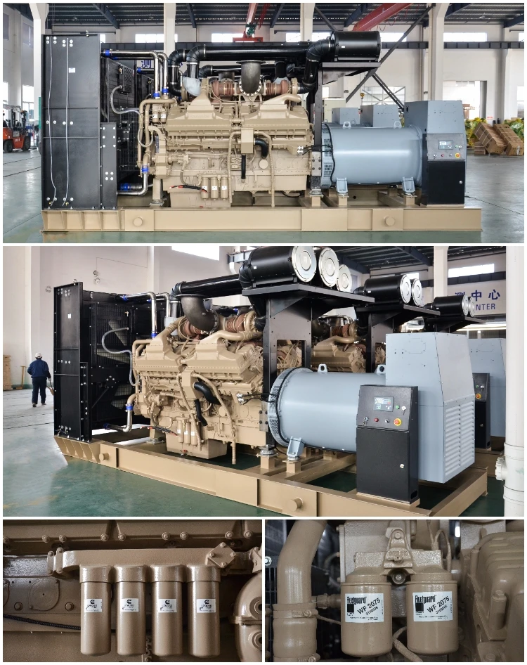 Jiangsu Jianghao Factory Sale 2mva Diesel Generator 2000 Kva Genset ...