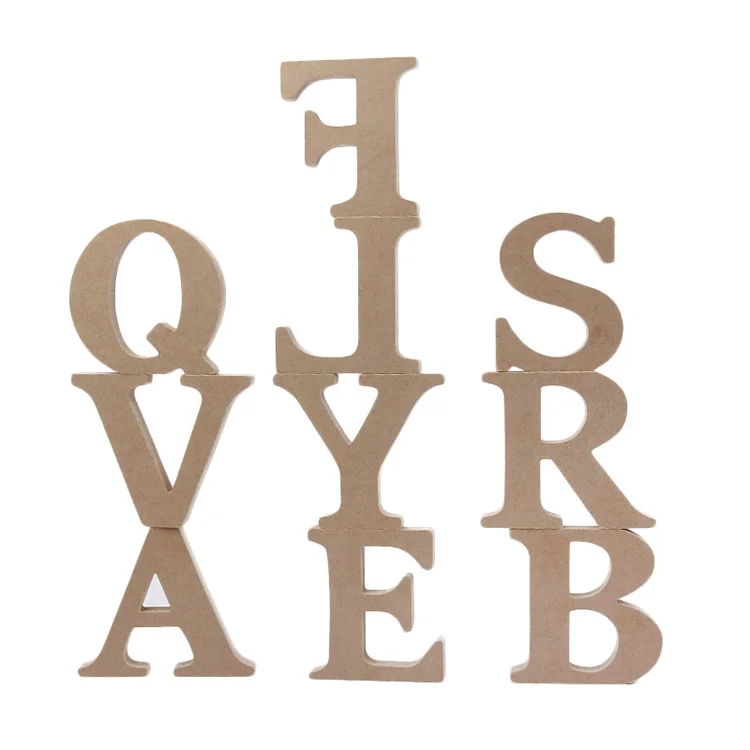 Customized Hanging Wedding Decoration Large Foam Mdf Alphabet Letters ...