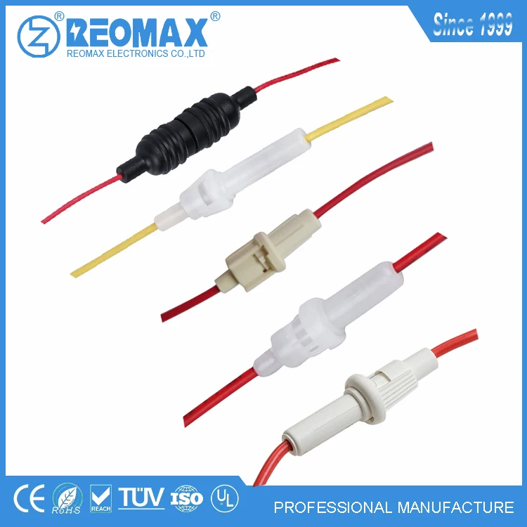 Waterproof Inline Fuse Holder For Glass Fuses 5x20 6x30 10x38mm Buy Waterproof Inline Fuse
