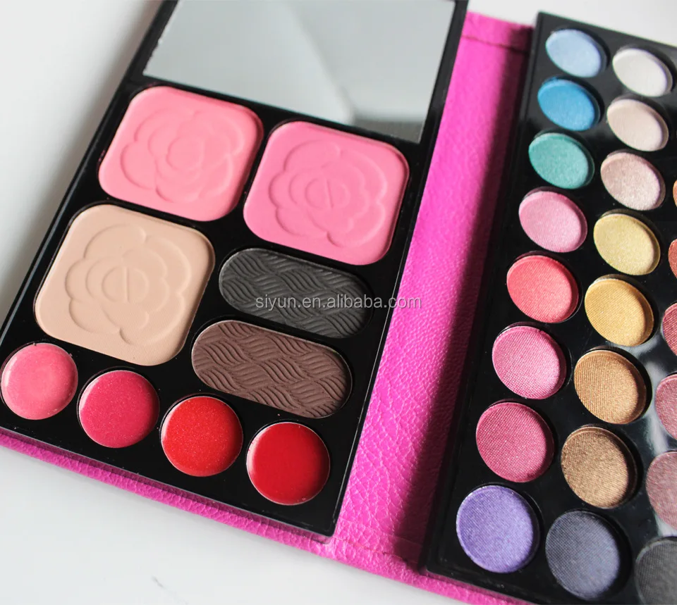 No Brand Without Logo Eye Shadow 32 Colors Wallet Shape Eyeshadow Blush ...