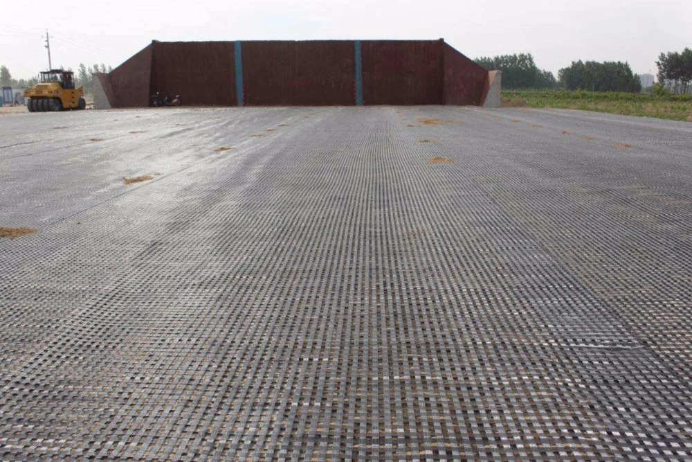 Geogrid - Buy Fiberglass Rebar Mesh,Tensar Bx1100 Price,Geogrid Price ...