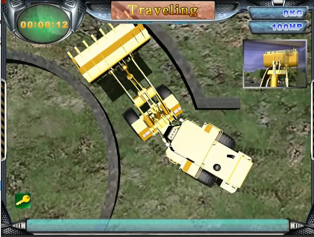 Hot Sale Portable Forklift Training Simulator by LONG SHINE