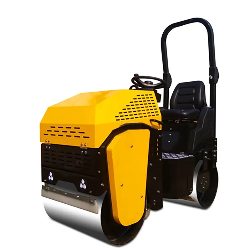 Double Drum Remote Control Road Roller - Good Condition