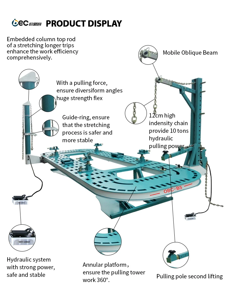3D Measuring System for Car Collision Repair & Frame Machine