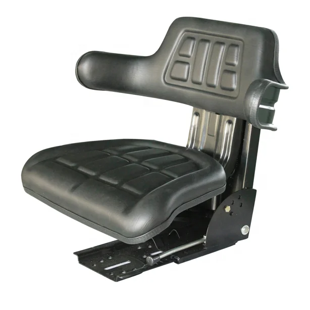 Black Farm Tractor Seat With Suspension - Buy Garden Tractor Seat Cart ...