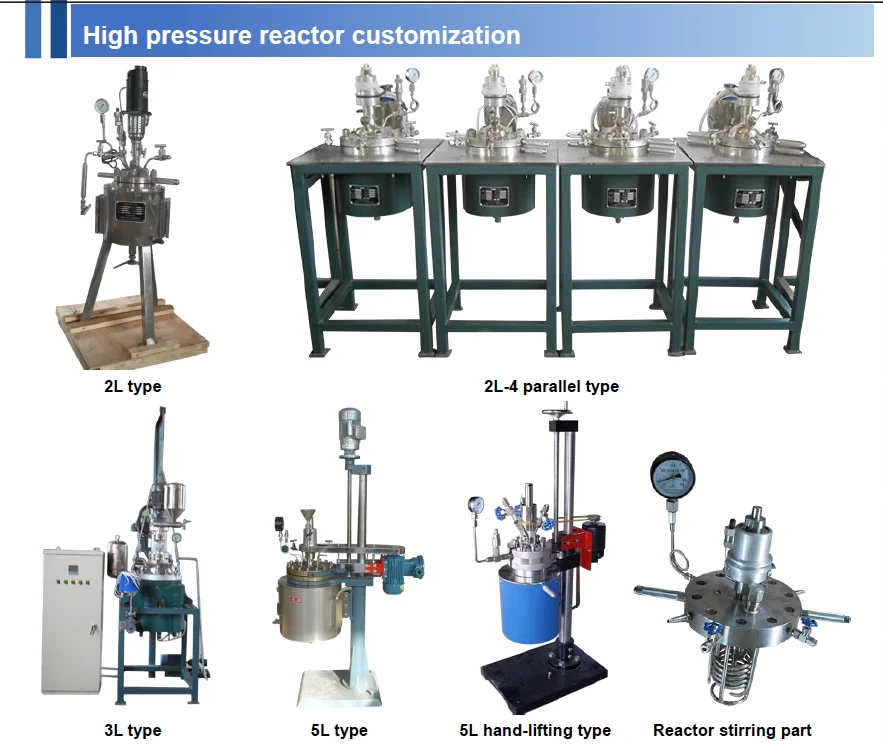 Super Quality High Pressure Reactor Autoclave With Magnetic Stirrer For ...