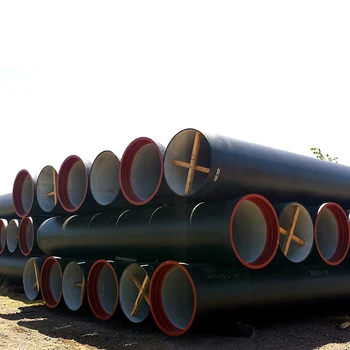 Iso2531 Cement Lined Ductile Cast Iron Pipes K9 For Potable Water - Buy ...