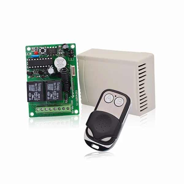 2 Channel Dc 12v Rf Remote Control Switch 12 Volt Remote Control ...