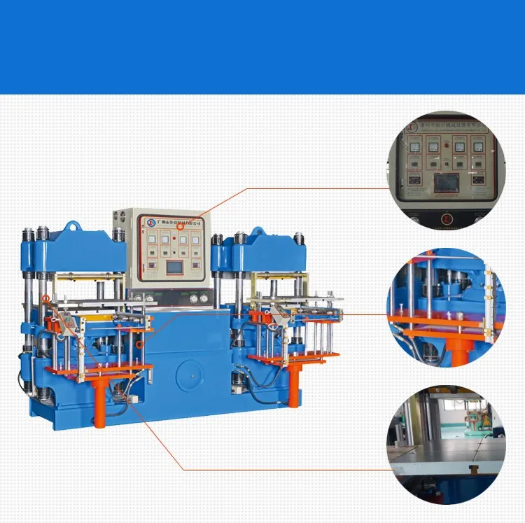 Hydraulic Hot Press Vulcanizing Molding Making Machine For Making ...
