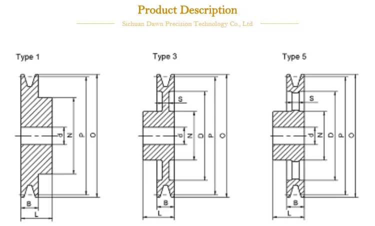 Large SPA, SPB Pilot Bored Pulleys 6 Spokes Type 5 V Belt Pulley ...