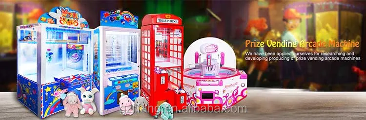 Coin Operated Prize Game Machine - Candy Grabber for Sale