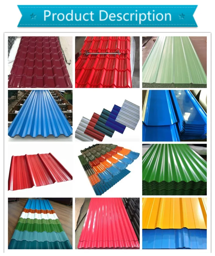 Ral Color Sheet Metal Roofing Ppgi Roofing Sheet Prepainted Galvanized ...