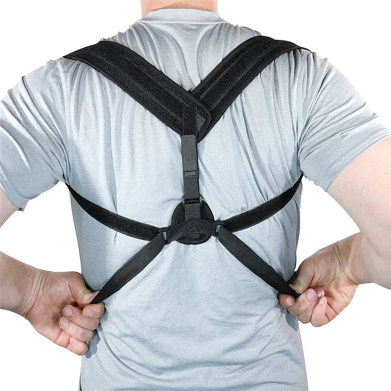 Back Shoulder Straightening Support Belt Posture Corrector Prevent ...