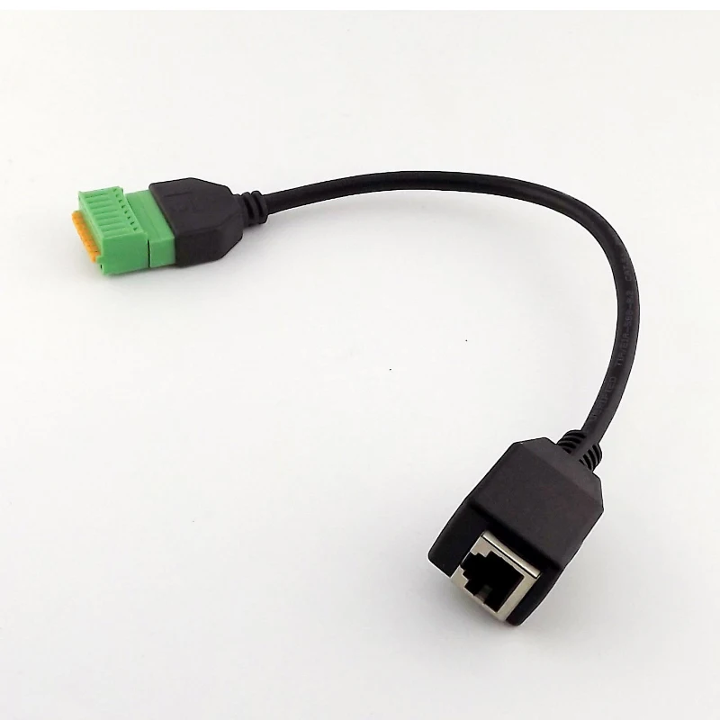 Pigtail Cable Solderless Rj45 Female To Terminal Dongle Rj45 Female To ...