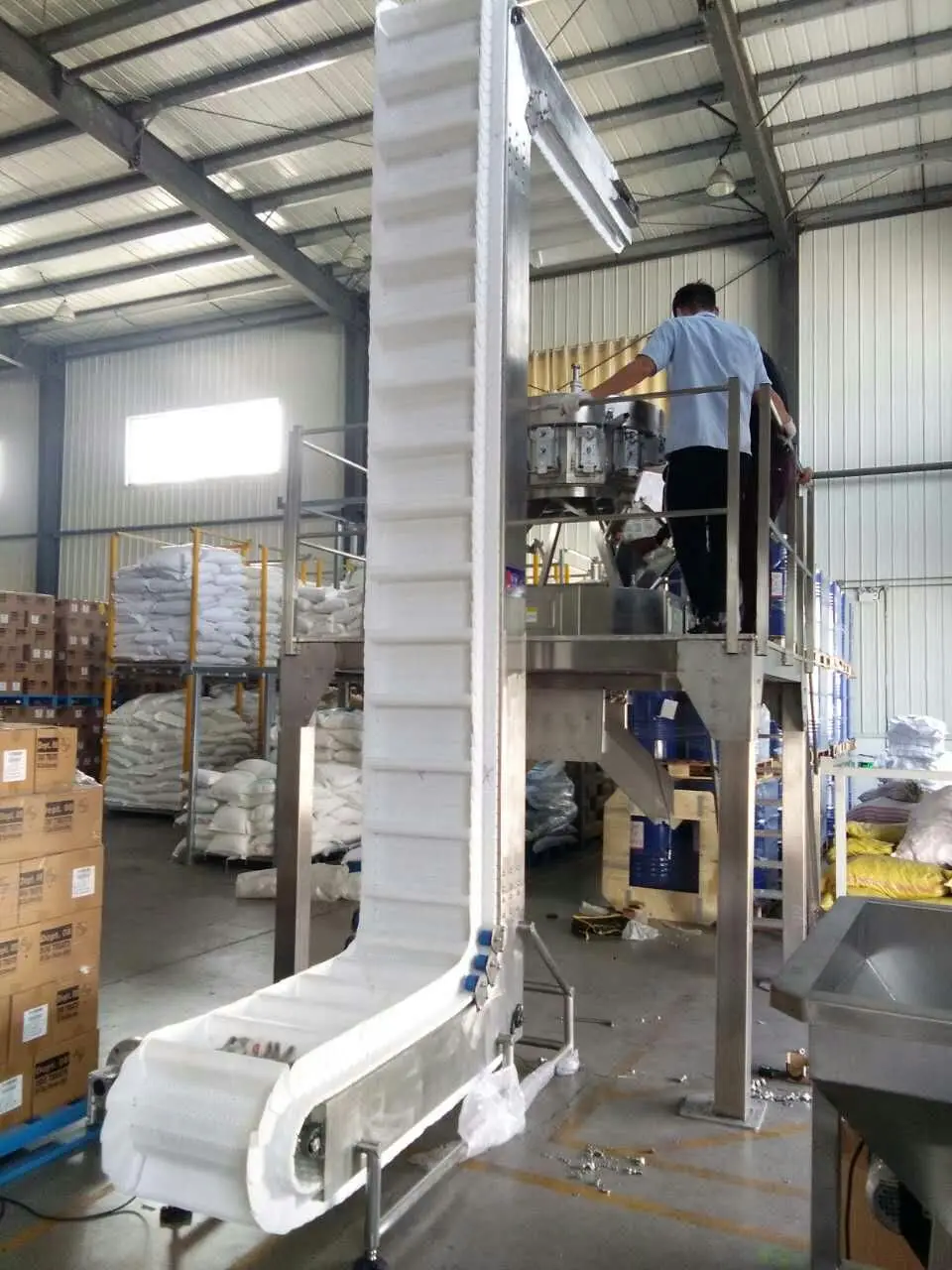 Vertical Belt Conveyor Made In China Jy-4 - Buy Inclined Belt Conveyor ...