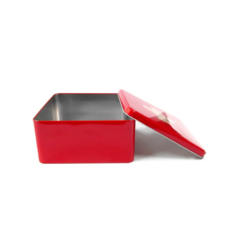 Custom Square First-Aid Kit Tin Box - Durable & Versatile