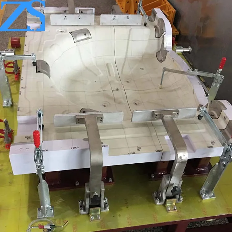 Cnc Machine Processing Polyurethane Tooling Board For Jig Test Unit ...