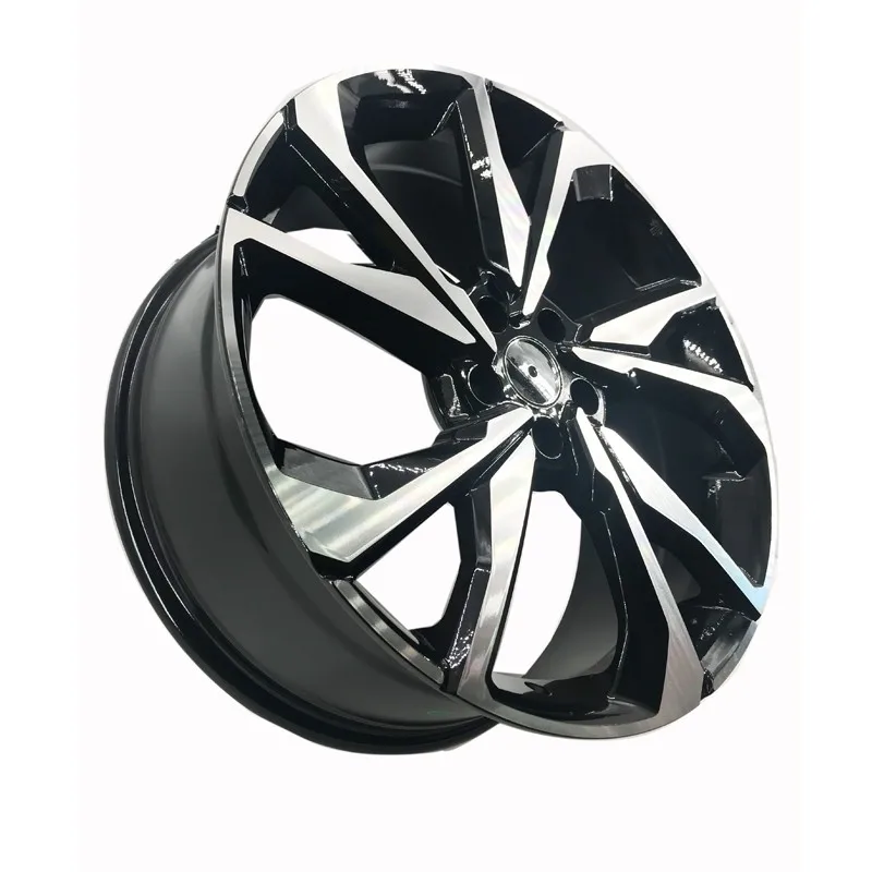 20x8.5 20 Inch 5x114.3 Car Aluminium Alloy Wheels Rims With Gloss Black ...