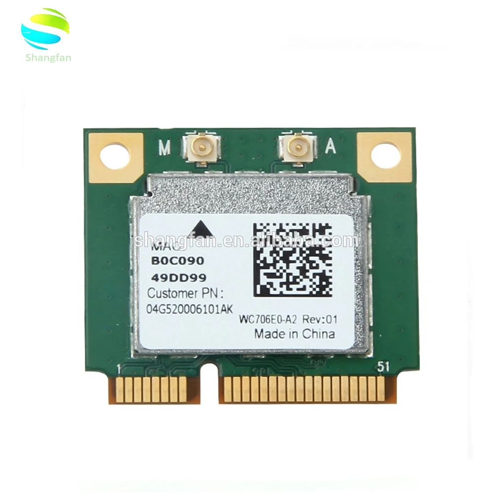 Dual Band Wifi Card 433mbps Realtek Rtl8821ae Aw-cb1802.11a/b/g/n/ac 2. ...