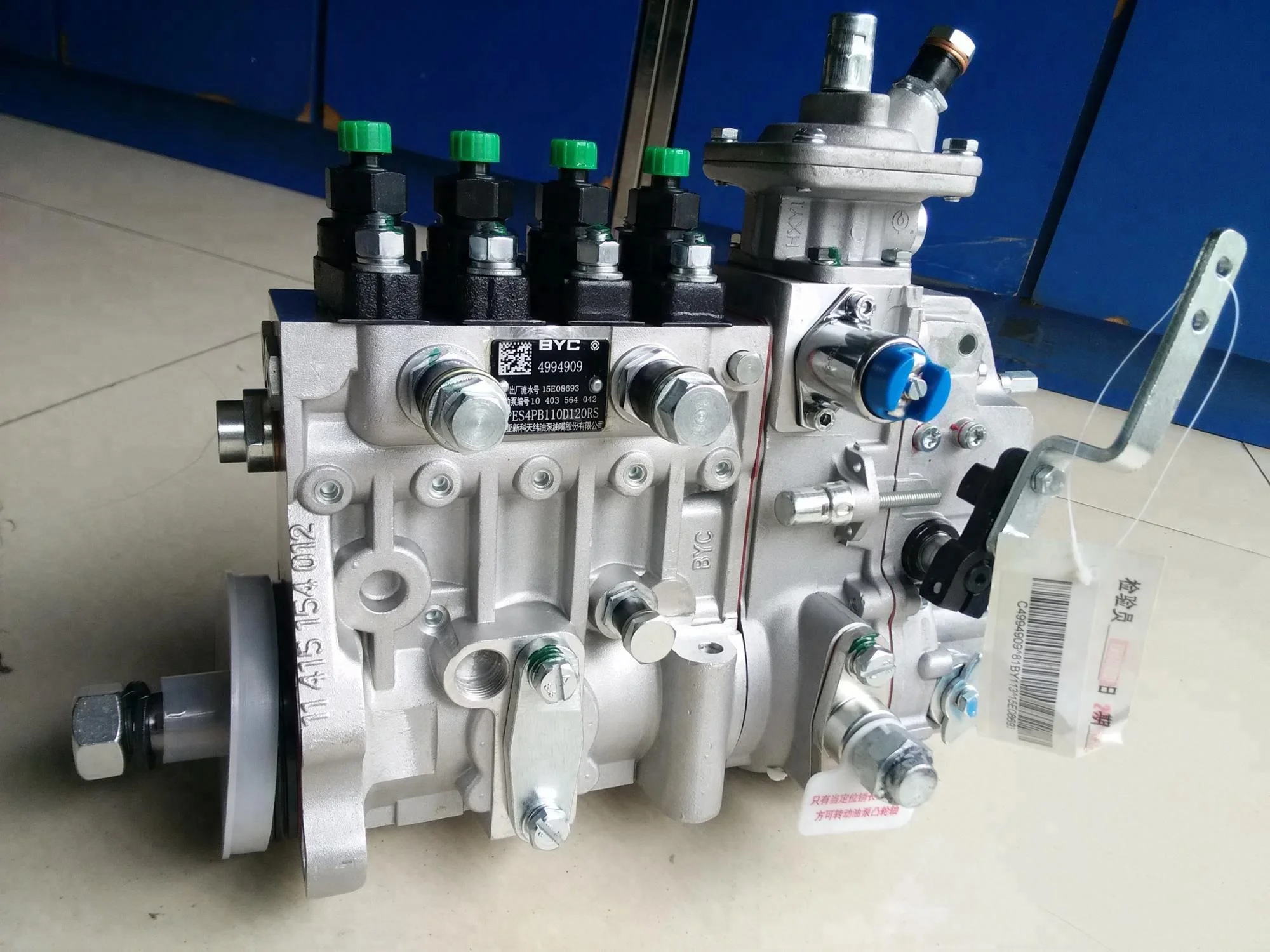 Дизельный двигатель оригинального качества BYC 4BT3.9 топливный насос ...