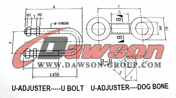 U-adjuster Tensioner; U-adjuster Shackle;dog Bone Shackle - Buy U ...